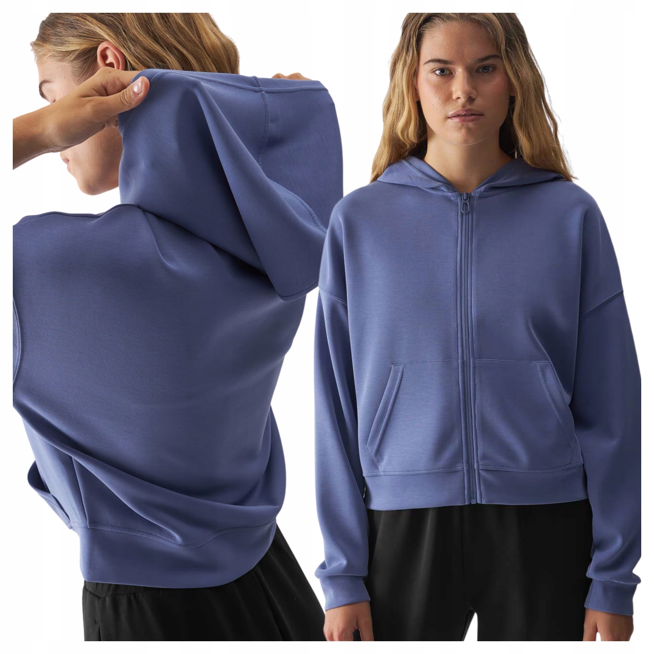 BLUZA 4F DAMSKA DRESOWA ROZPINANA Z KAPTUREM Z MONDALEM (5904698996209) • Cena, Opinie • Bluzy ...