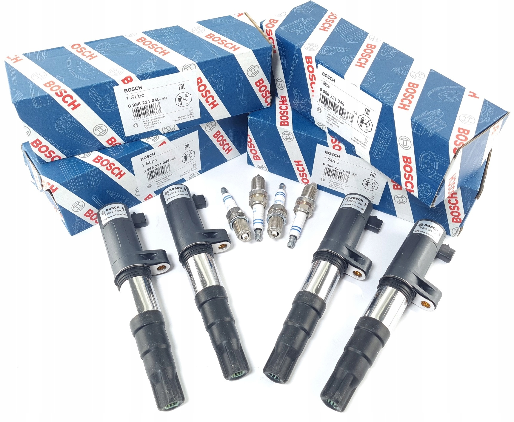 BOSCH CEWKI ŚWIECE SCENIC II MEGANE II 1.4 1.6 16V za 483.49PLN z Szamotuły - Allegro ...