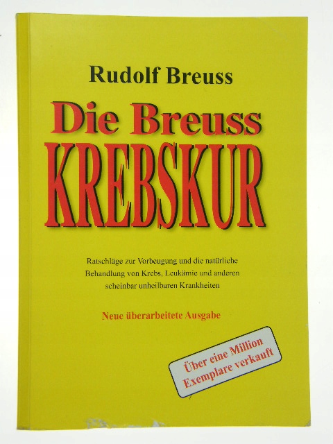 DIE BREUSS KREBSKUR RUDOLF BREUSS (13205027924) | Książka Allegro