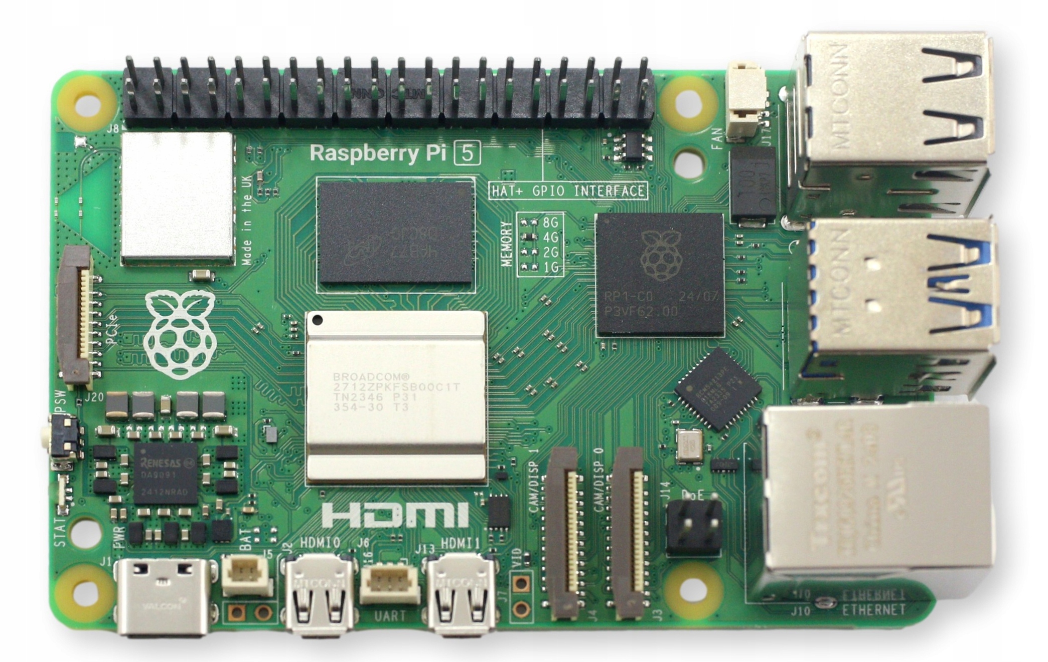 Raspberry Pi 5 s 4 GB RAM - Allegro
