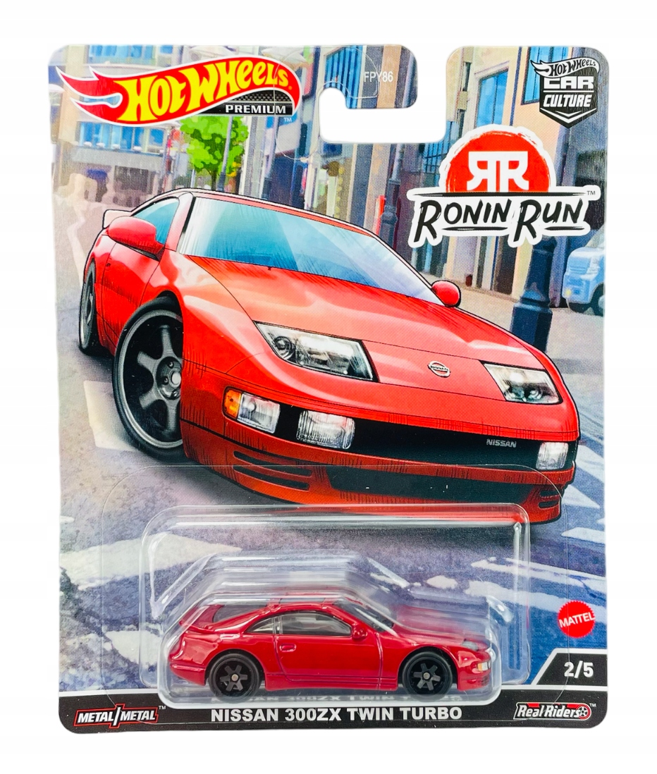 HOT WHEELS NISSAN 300ZX TWIN TURBO RONIN RUN 2/5 (5905701035908) • Cena ...