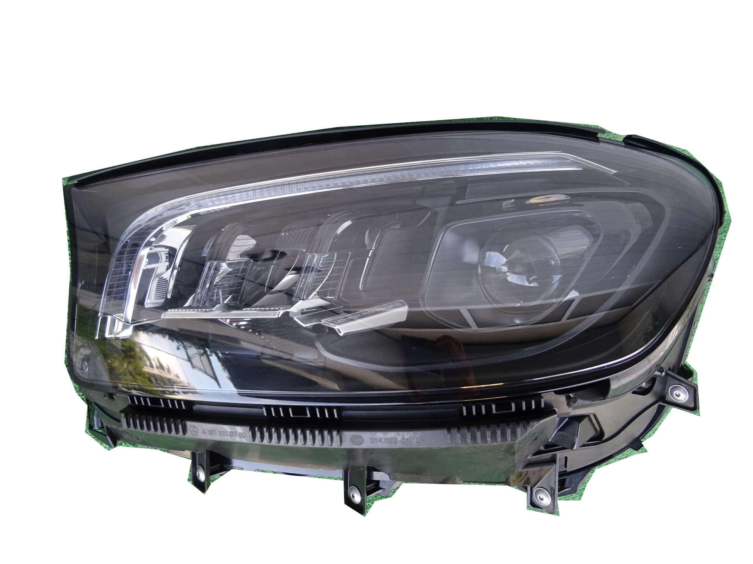 LAMPA LEWA PRZÓD MERCEDES GLS X167 LED PERFORMANCE A1679065901 ...