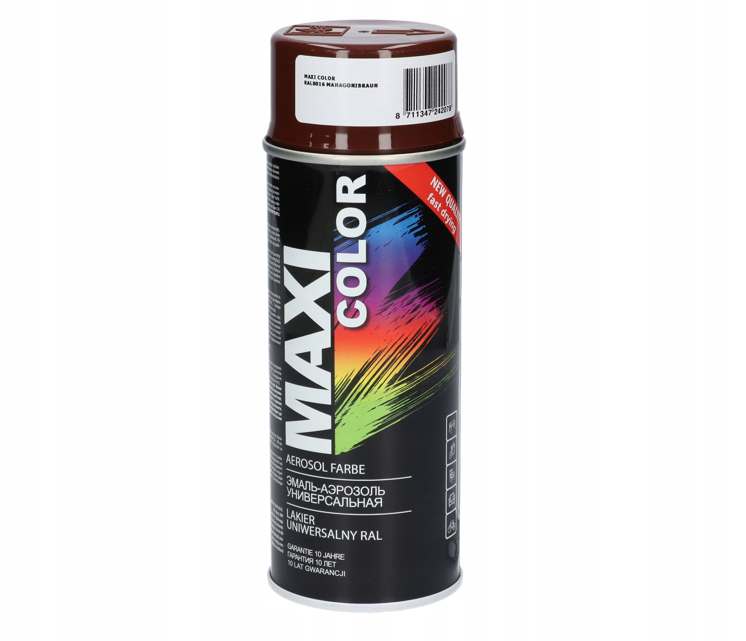 Lakier akrylowy Motip Maxi Color 400 ml brązowy 8711347242078 za 14 ...