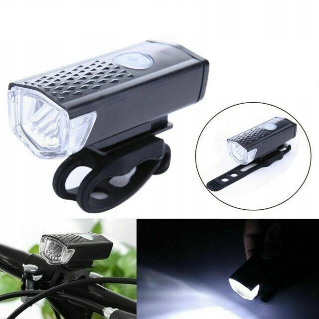 LAMPKA ROWEROWA LED USB PRZÓD OŚWIETLENIE NA ROWER - 5904121957401 ...