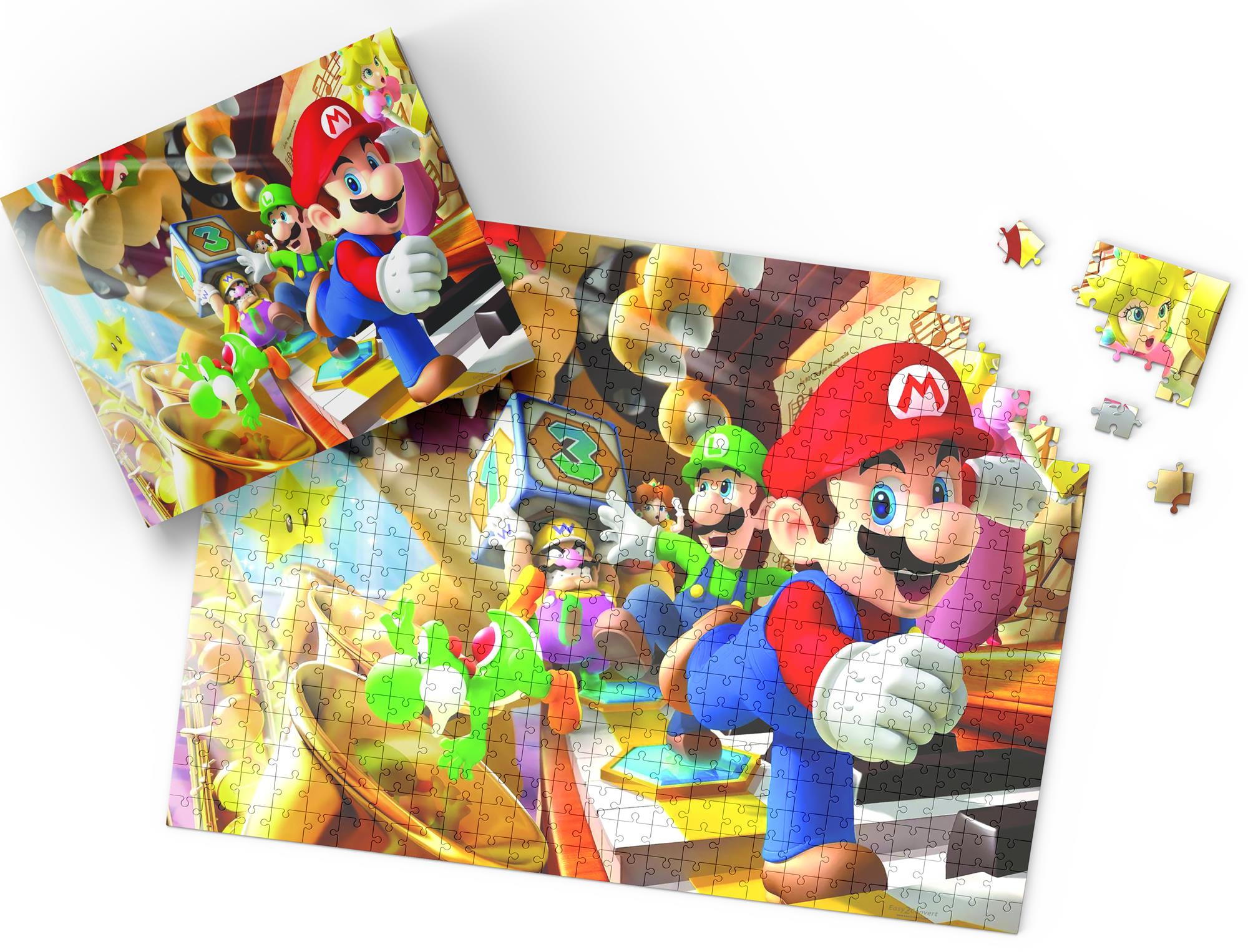 PUZZLE - SUPER MARIO BROS GRY - PREZENT NA ŚWIĘTA WZORY - 110 el ... PUZZLE - SUPER MARIO BROS GRY - PREZENT NA ŚWIĘTA WZORY - 110 el ...