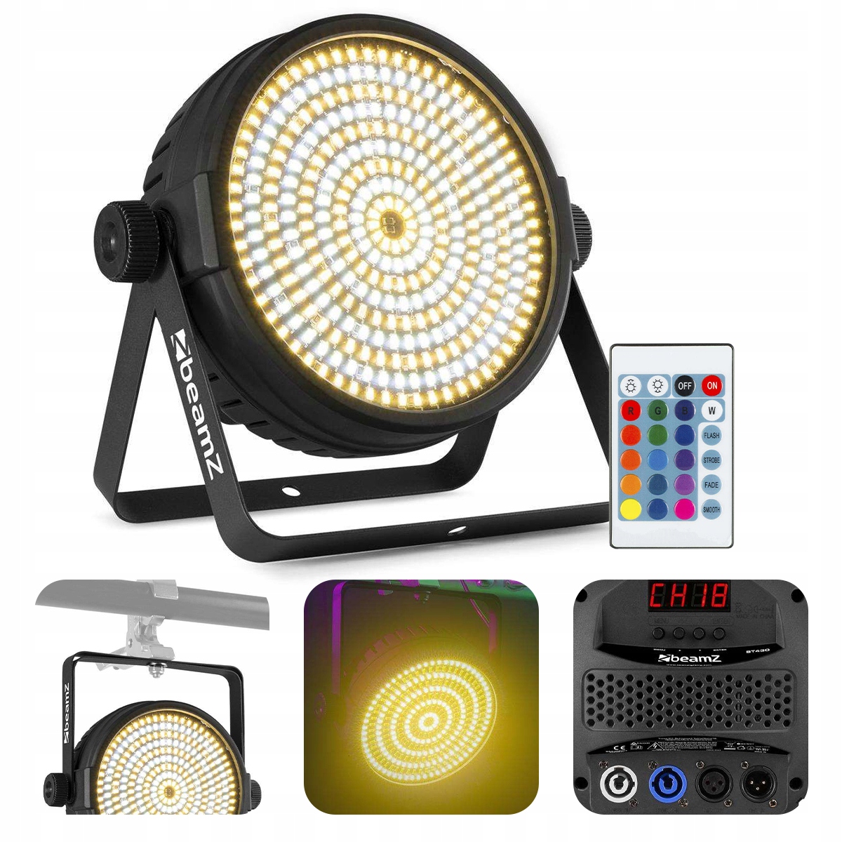 Stroboskop BeamZ BT430 CW/WW - Allegro