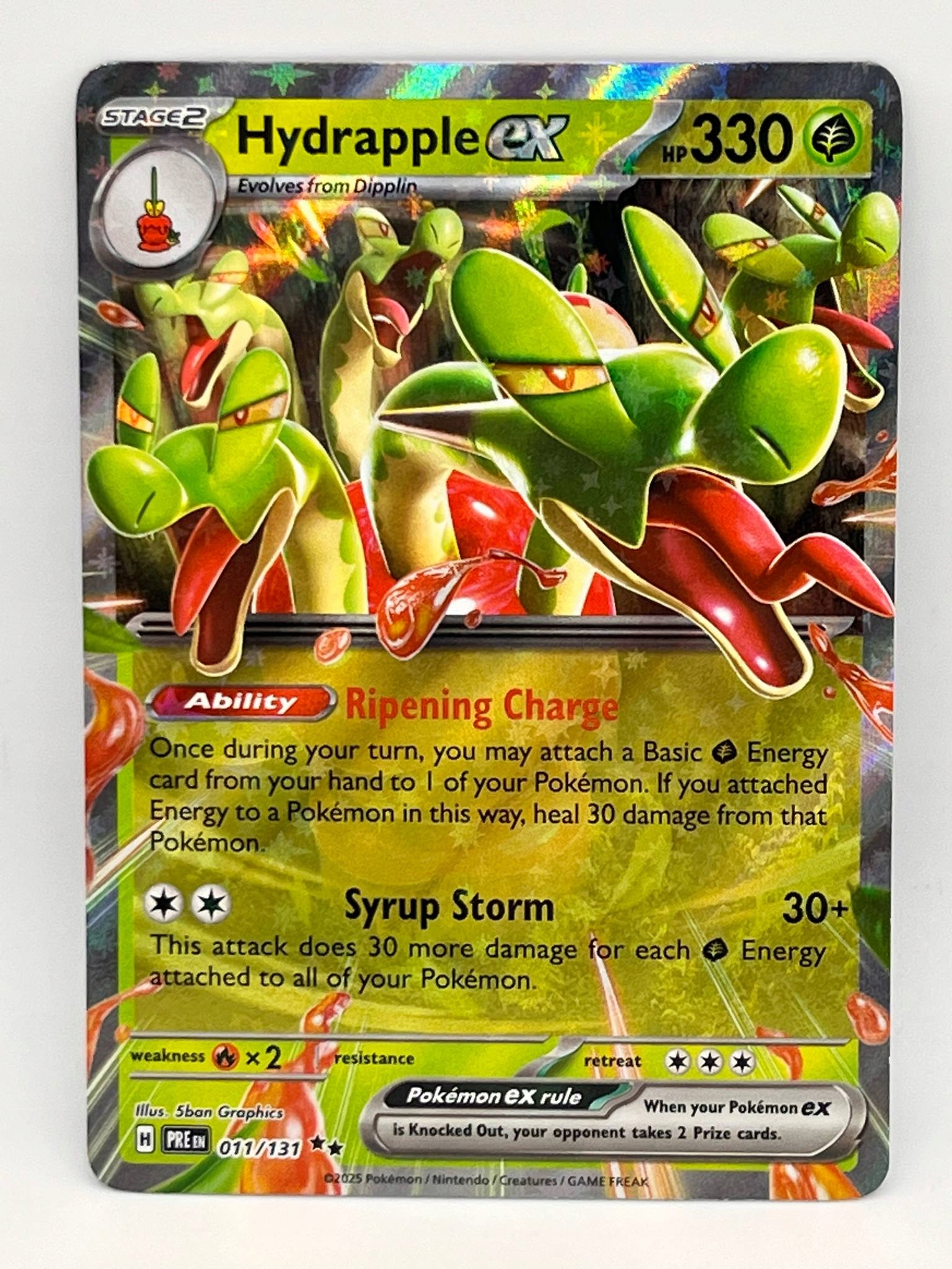 Karty Pokemon Prismatic Evolutions (PRE 011) Hydrapple ex - Stan: Nowy ...
