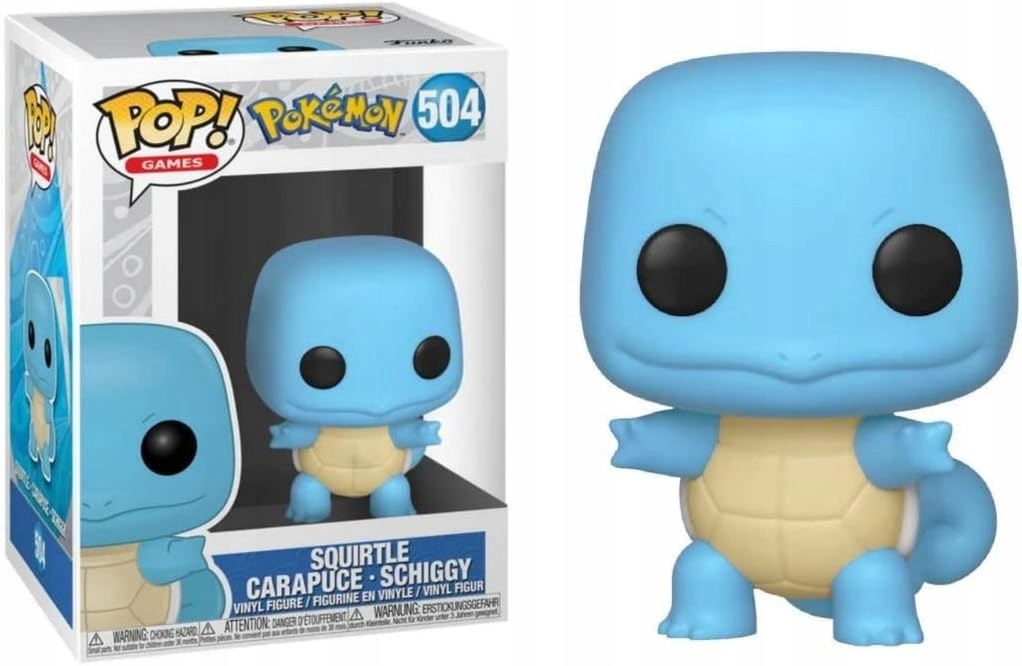 Figurka Funko POP! Pokemon Squirtle #504 15035726267 - Sklepy, Opinie ...