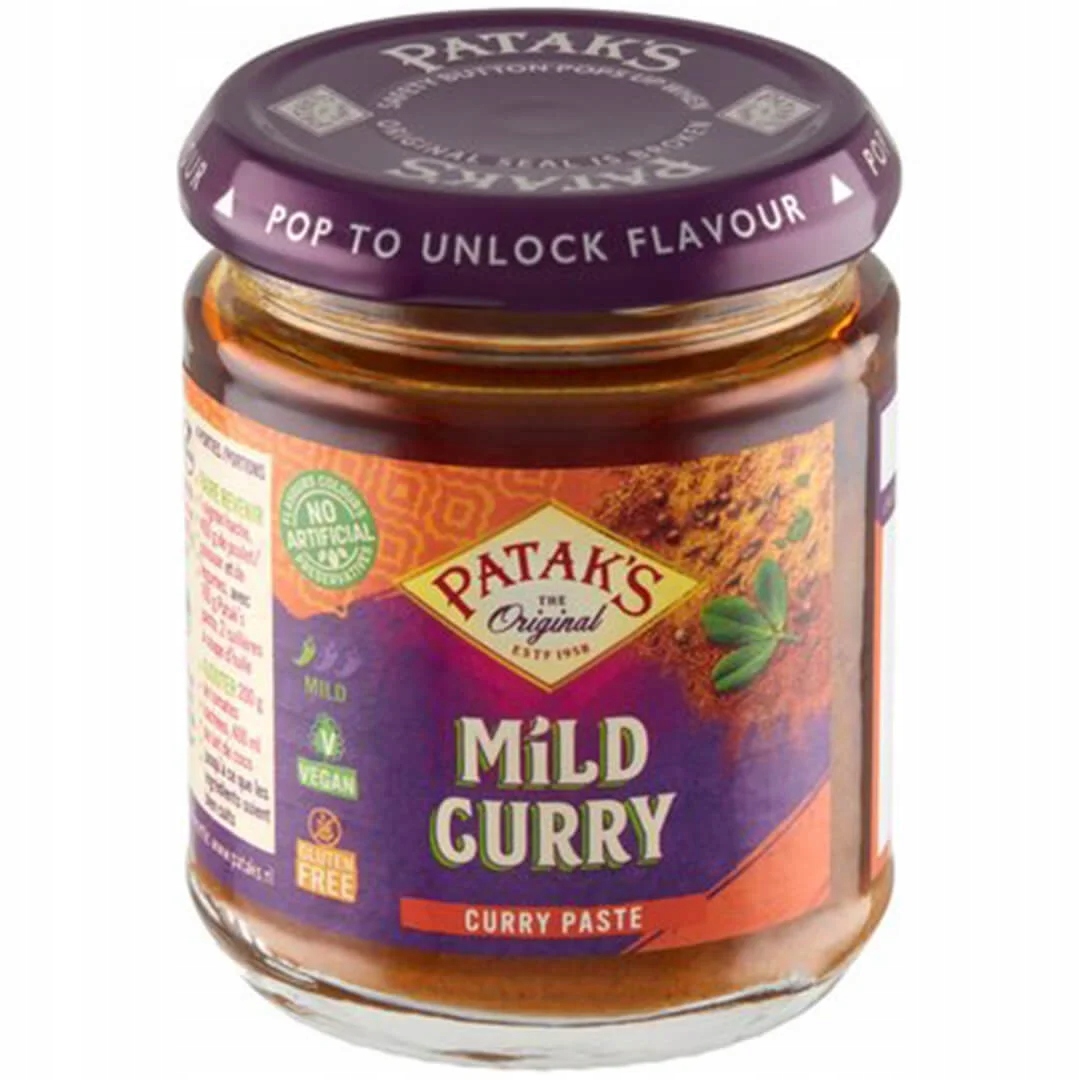 Patak's Łagodna pasta do dania curry 165 g (5011308700375) • Cena ...