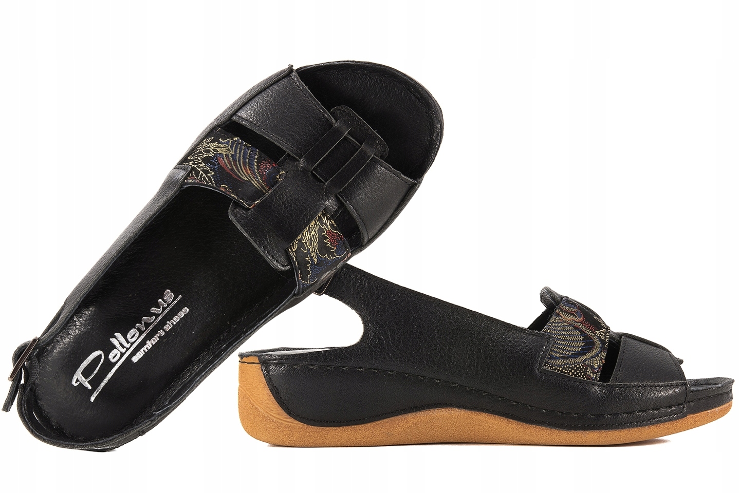 Pollonus sandały damskie 5-1525-001 koturn rozmiar 36 • Cena, Opinie • Sandały 13879826500 • Allegro