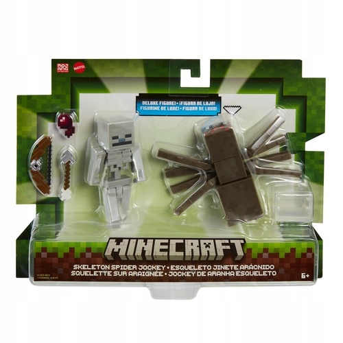 Figurki Minecraft - Spider Rider HLB29 GTT53 (0194735111275) • Cena ...