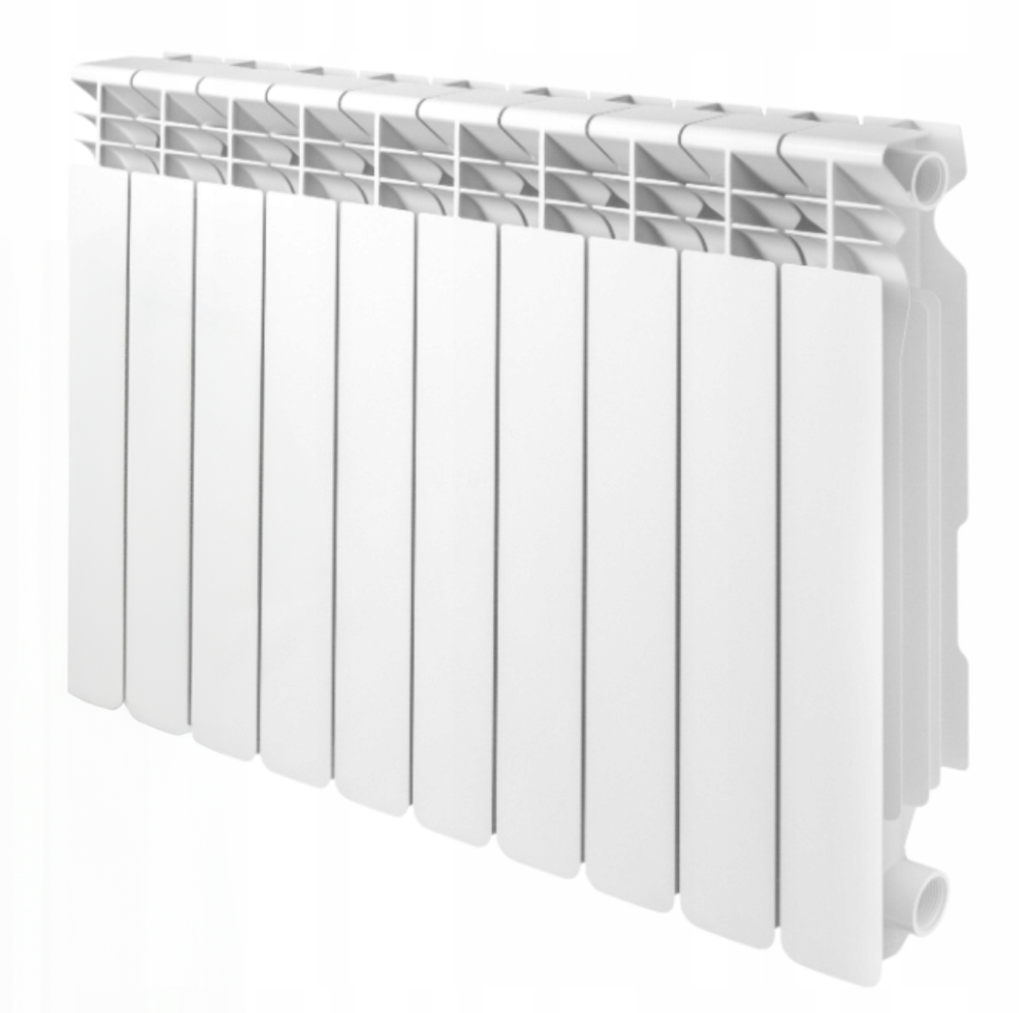 HLINÍKOVÝ RADIÁTOR SOPKA H-500 BÍLÁ za 2673 Kč - Allegro