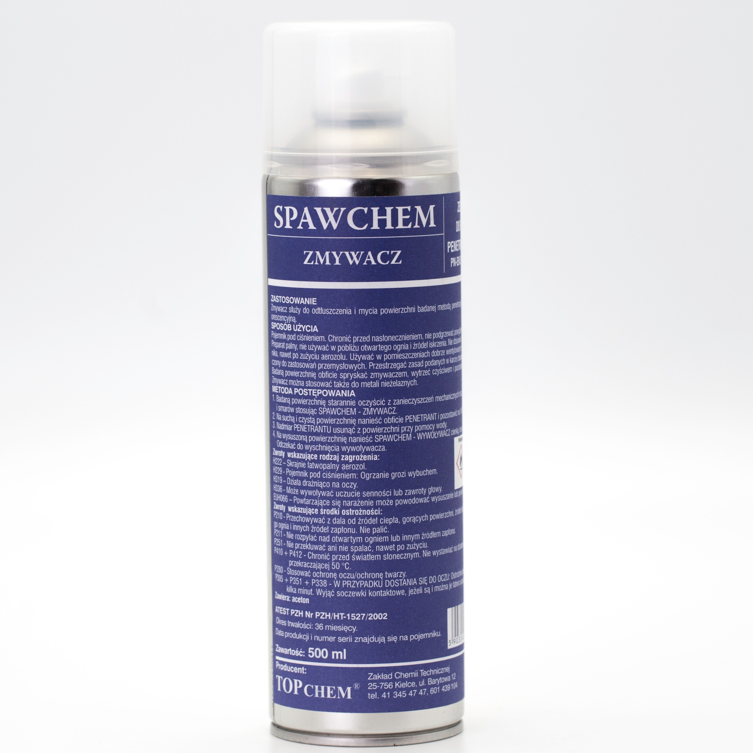 Zmywacz do badań NDT spray 500ml SPAWCHEM - porównaj ceny - Allegro.pl