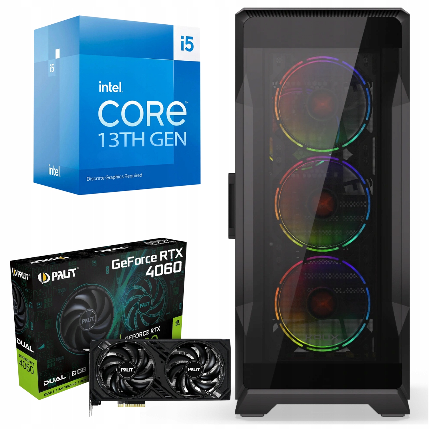 BSG Raptor Počítač i5-13GEN 16GB/512SSD RTX 4060 Win11 - Allegro