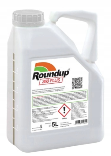 ROUNDUP 360 PLUS GLIFOSAT ZWALCZA CHWASTY 5L (5411773119649) • Cena ...