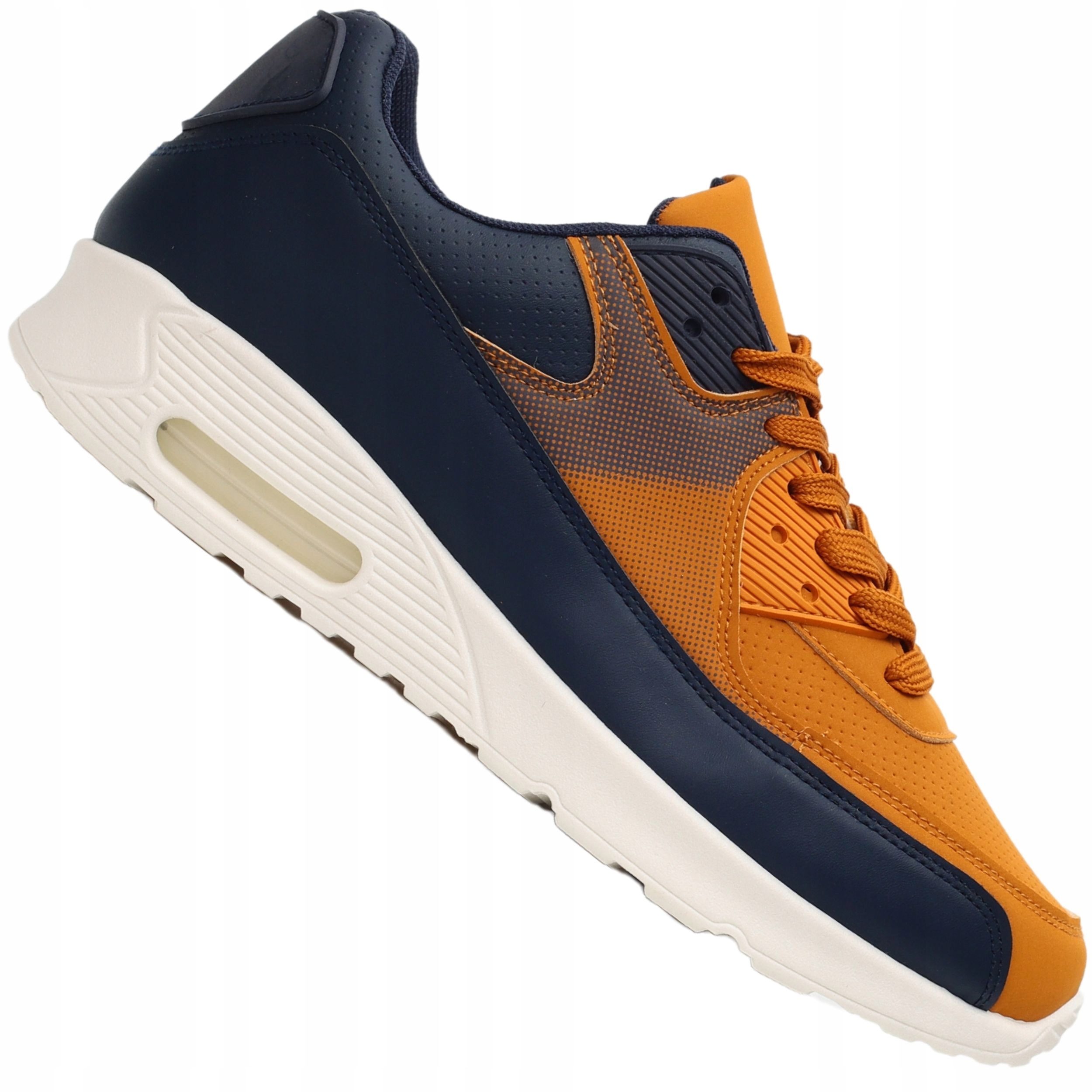 CZARNE MĘSKIE WIĄZANE BUTY SPORTOWE WYGODNE DO PRACY NA ROWER • Cena ...