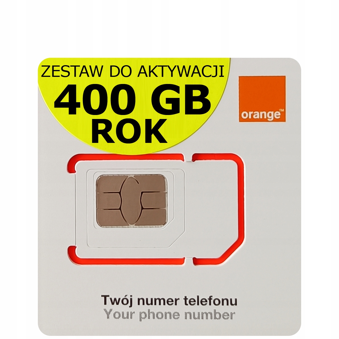 Internet Mobilny na kartę Orange Free 400 GB ROK karta sim do router ... Internet Mobilny na kartę Orange Free 400 GB ROK karta sim do router ...