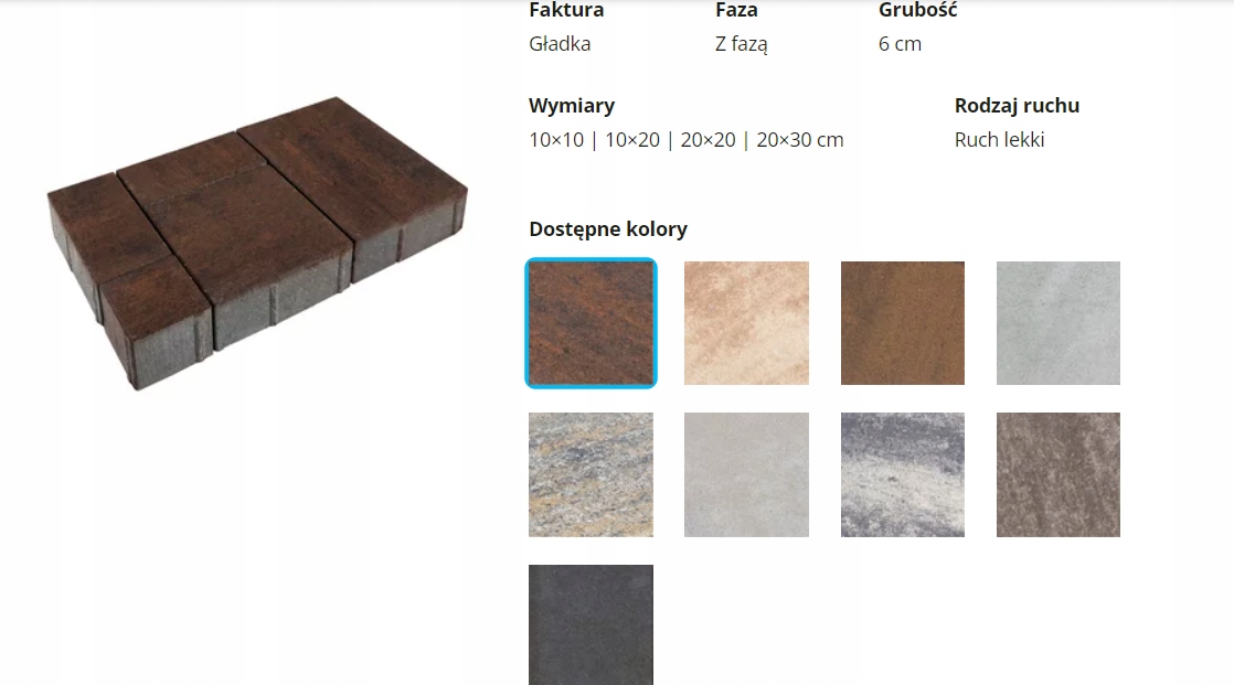 POLBRUK Kostka Brukowa Commix • Cena, Opinie • Kostka brukowa ...