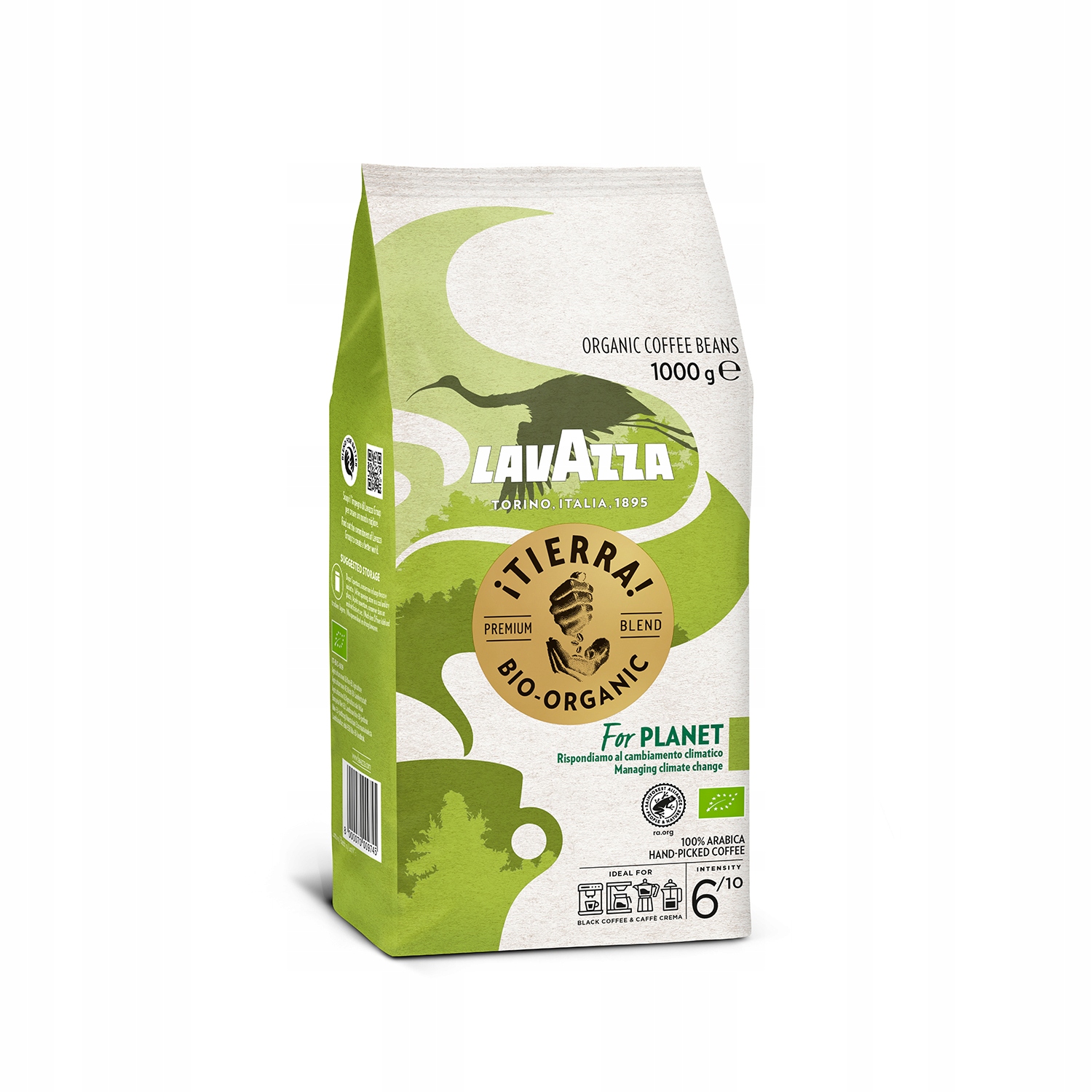 Kawa ziarnista Arabica Lavazza Tierra BIO Organic 1000 g (8000070009745 ...