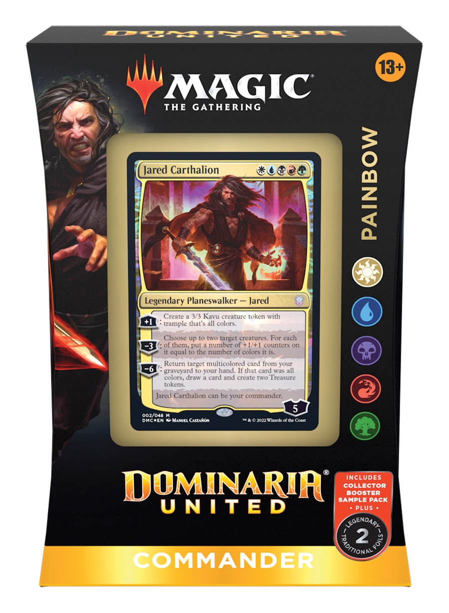 MTG Dominaria United - Painbow Commander Deck - Stan: nowy 177,90 zł ... MTG Dominaria United - Painbow Commander Deck - Stan: nowy 177,90 zł ...