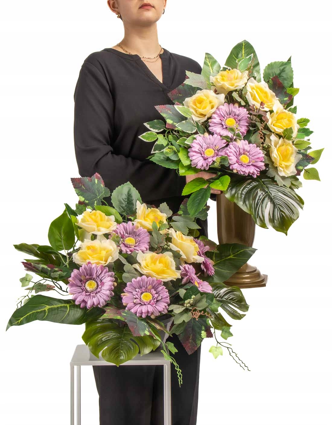 Stroiki na cmentarz - KOMPLET - stroik + bukiet (04-06-0001-K001 ...