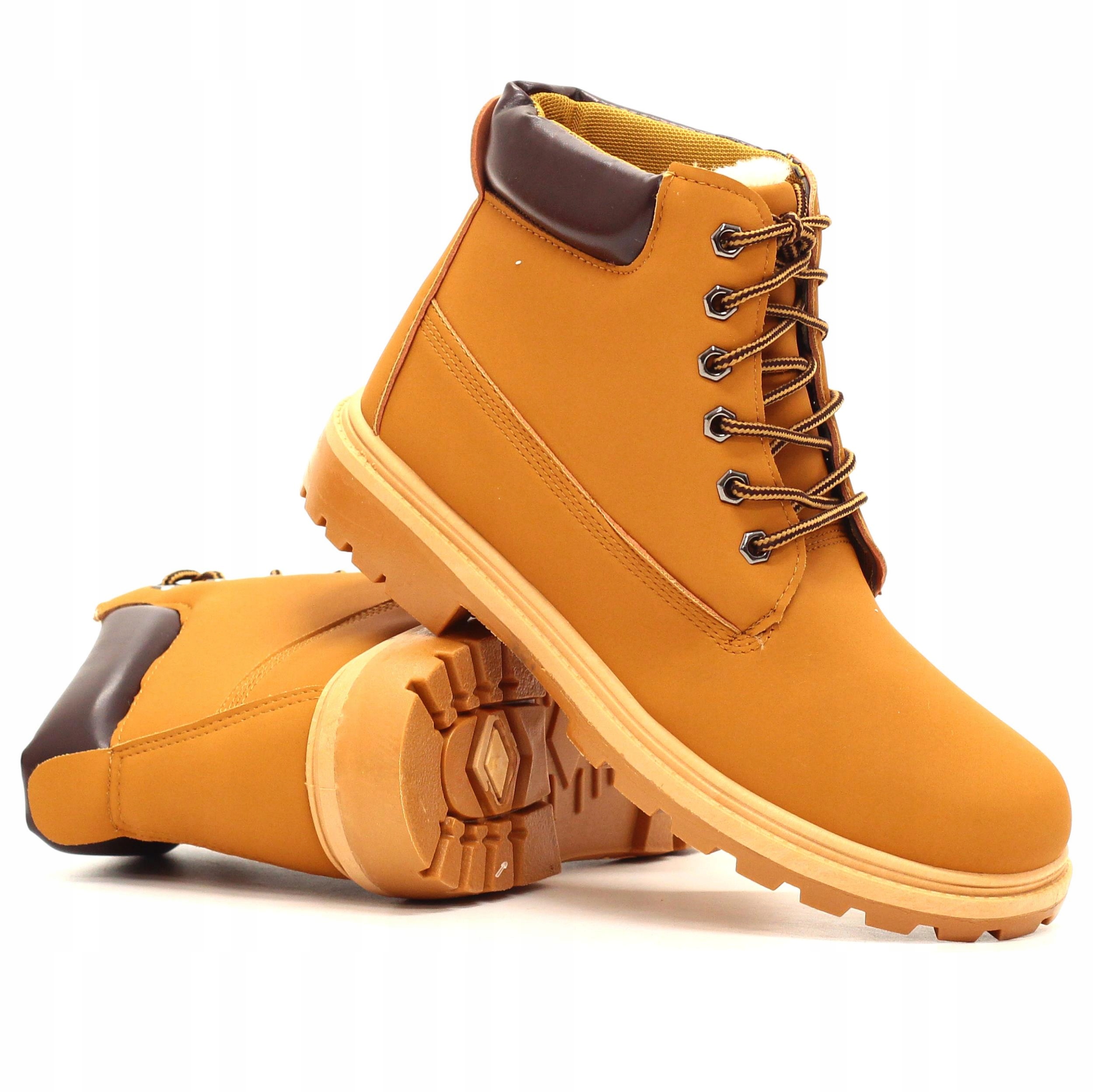 BUTY MĘSKIE ZIMOWE TRAPERY SZYTE OCIEPLANE • Cena, Opinie • Sportowe ...