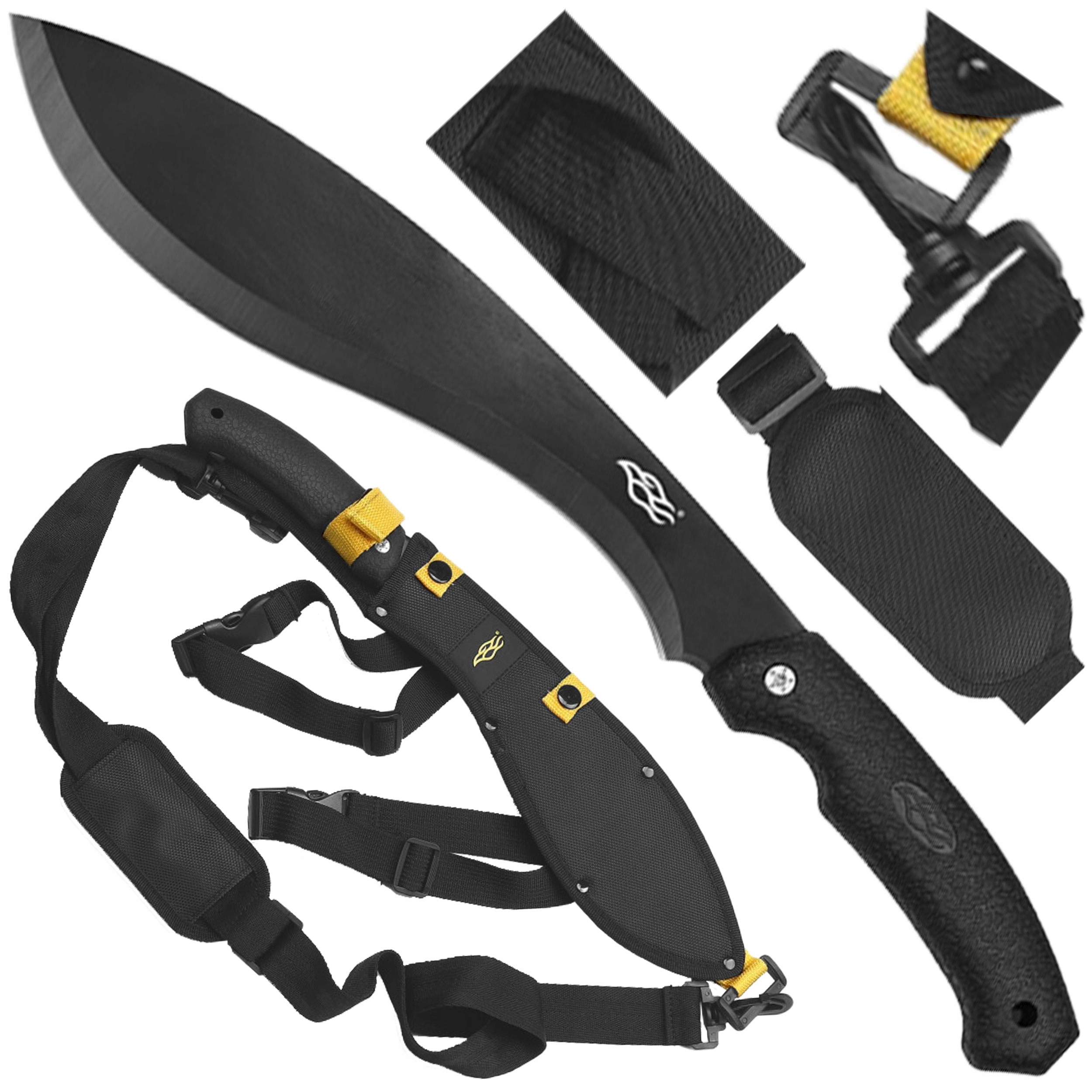 MACZETA KUKRI Z POKROWCEM GANZO FIREBIRD F804 - 6955800407075 ...