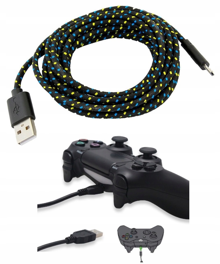 Ps4 Micro Usb - Niska cena na Allegro.pl