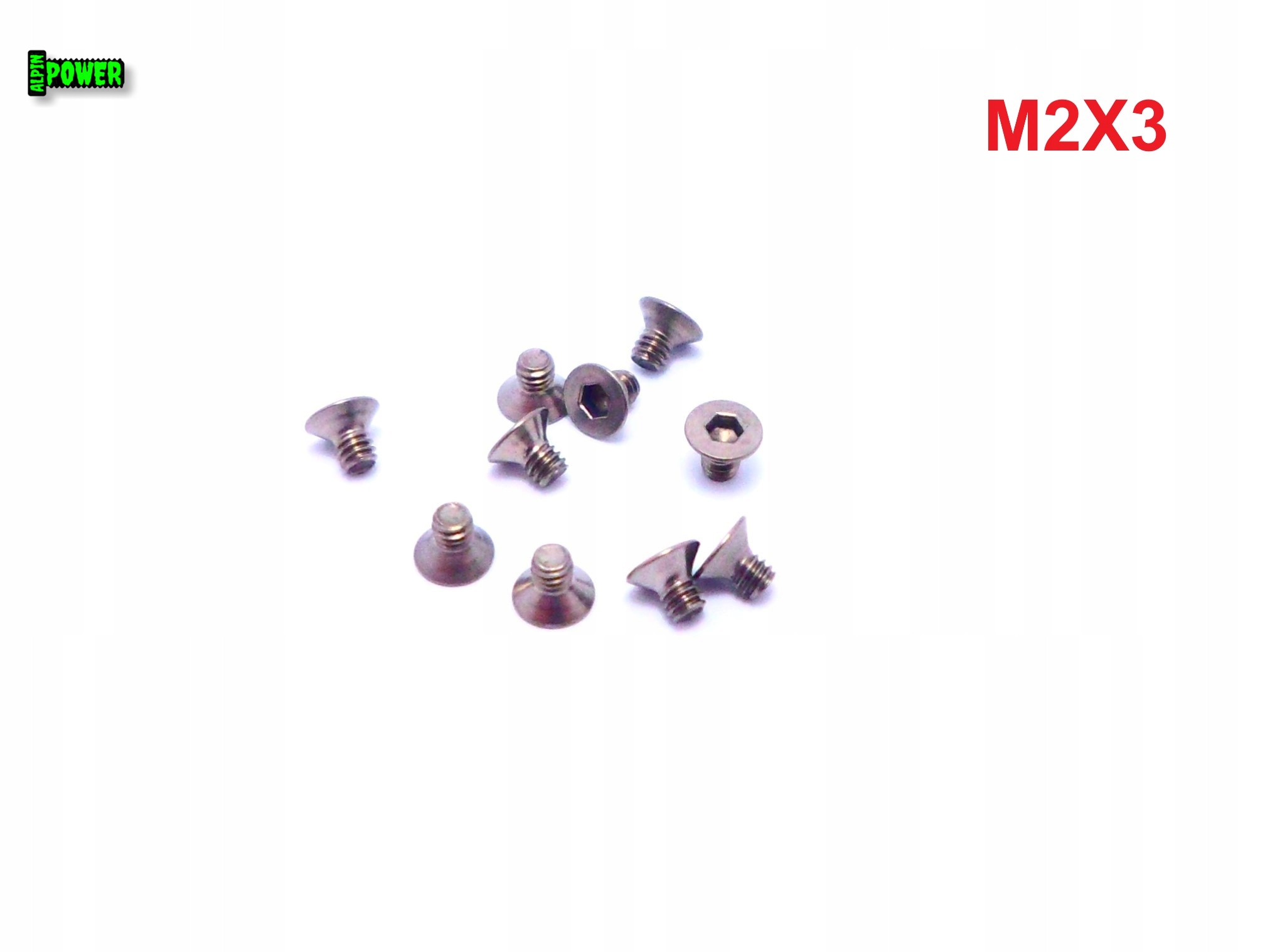 M2X3 ŚRUBA TYTANOWA IMBUSOWA DIN 7991 TYTAN GRADE 2 S1,3 • Cena, Opinie ...