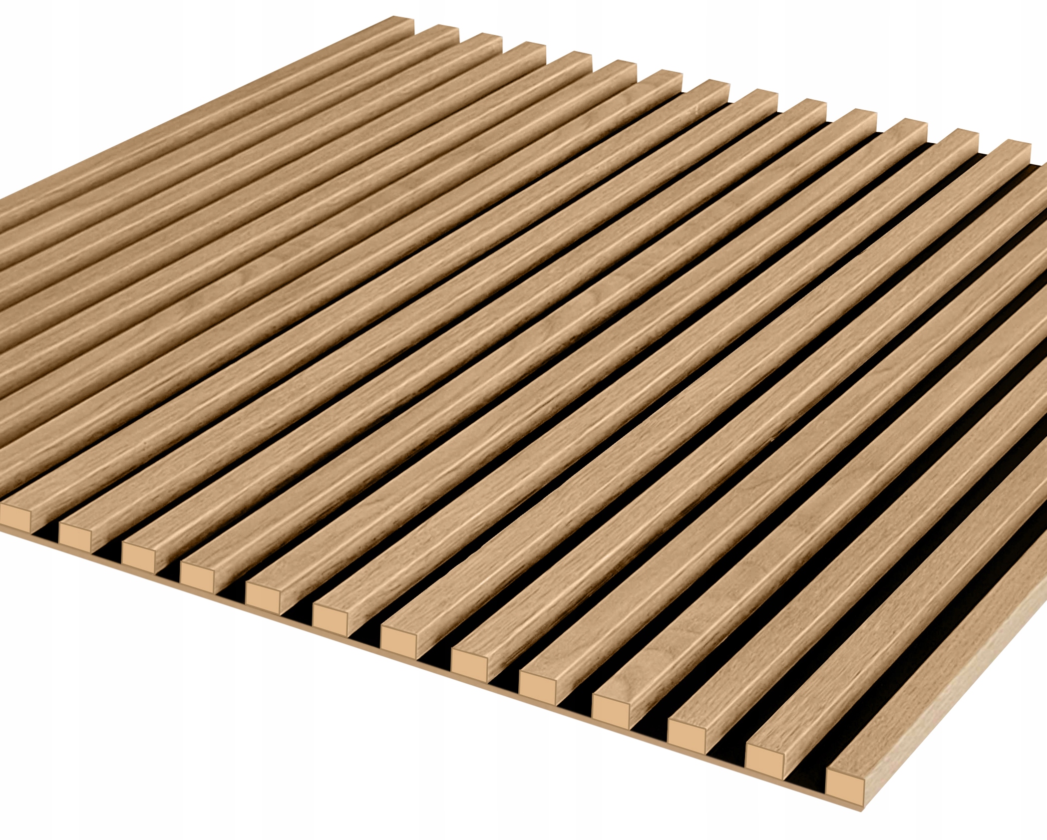 Lamele ścienne MINI SLIM jasny naturalny dąb 30 st • Cena, Opinie ...