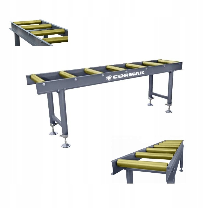 PODAJNIK ROLKOWY ROLOTOK ROLKI TRANSPORTOWE CORMAK 1,86 M ...