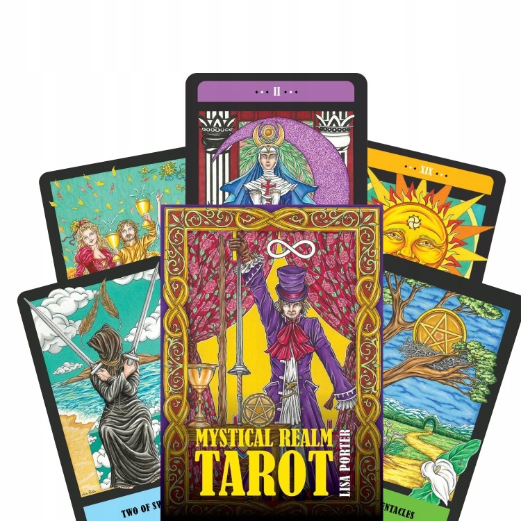 Karty Rockpool Publishing Mystical Realm Tarot Lisa Porter - porównaj ...
