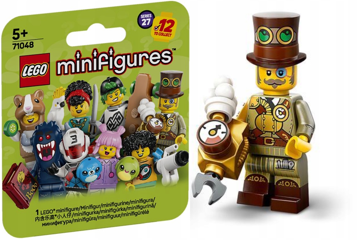 LEGO 71048 MINIFIGURES STEAMPUNKOWY WYNALAZCA INVENTOR NR12 ...