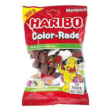 Haribo Color-Rado maxipack 320 g (4001686001301) • Cena, Opinie • Żelki ...