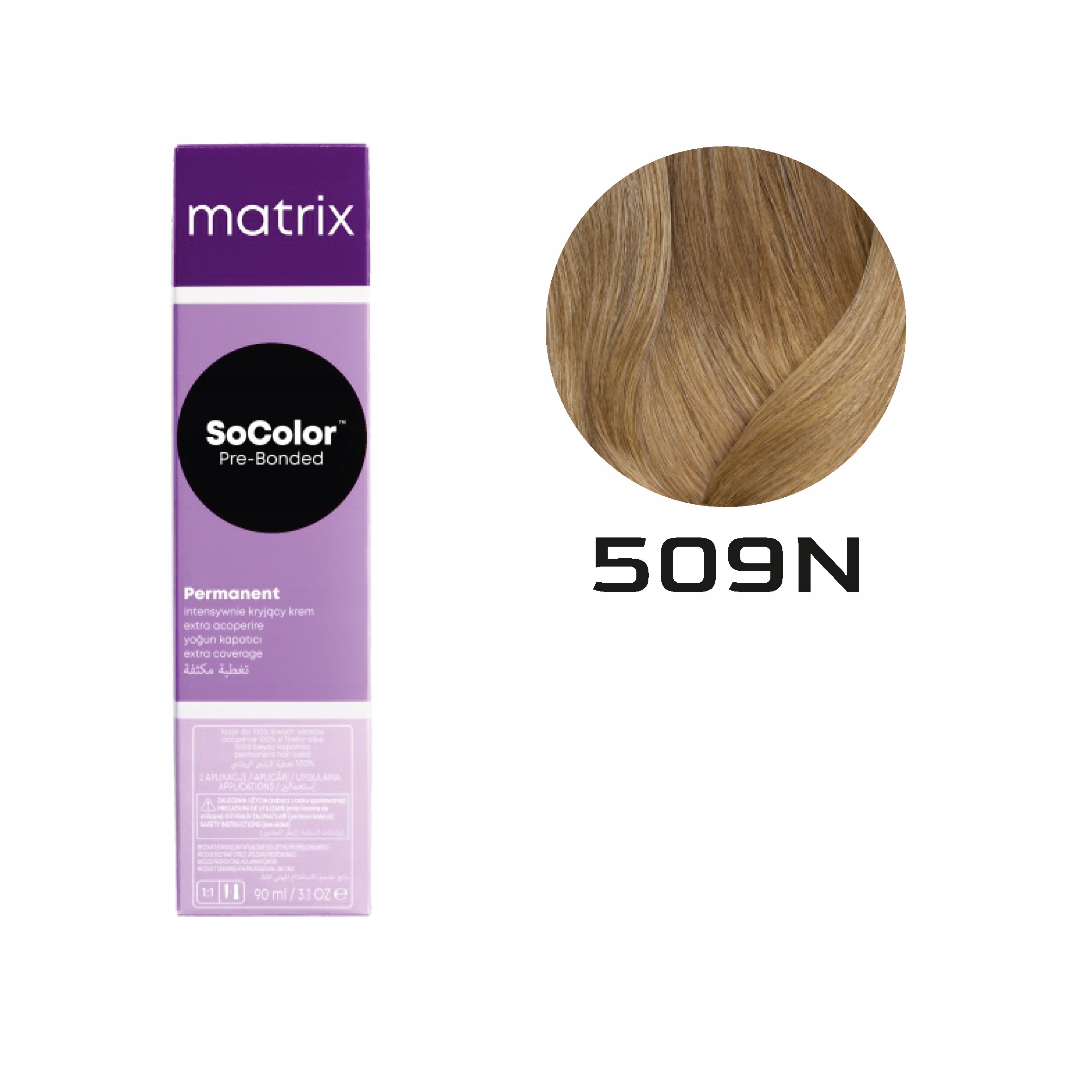 Matrix SoColor SCB2 509N - farba do włosów 90 ml (3474636978465) • Cena ...