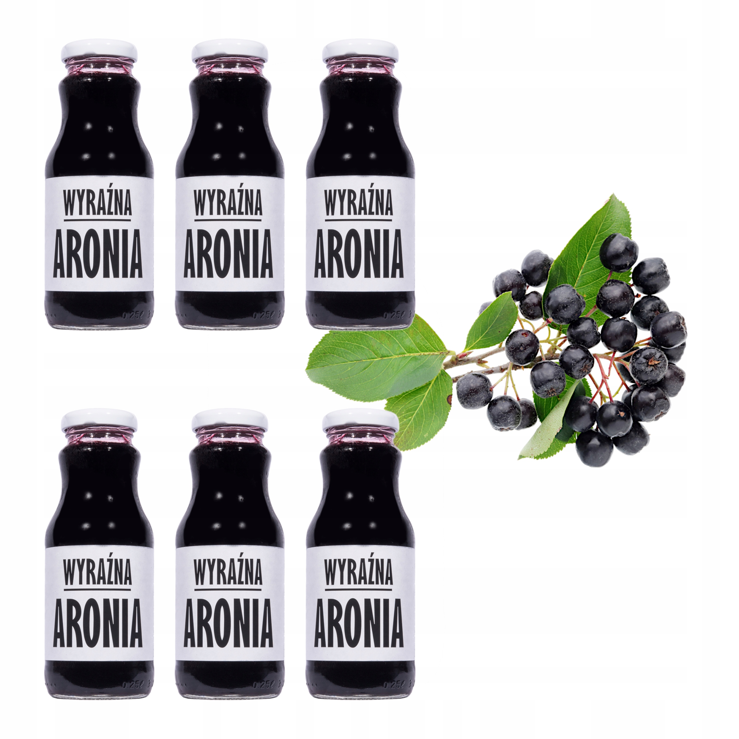 sok aronia aroniowy 100% NFC bez cukru 6x250ml 12480667749 - Allegro.pl sok aronia aroniowy 100% NFC bez cukru 6x250ml 12480667749 - Allegro.pl
