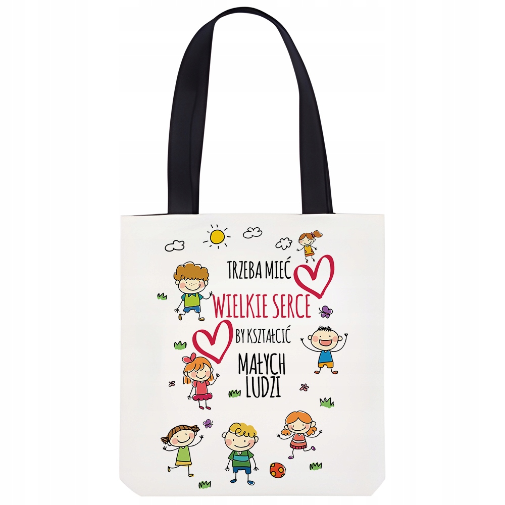 Torba dla nauczyciela CupCup 34 x 38 cm kremowa • Cena, Opinie - Allegro