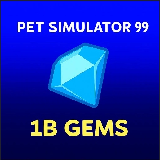 !!NEJLEVNĚJŠÍ!! 1B Gemy v Pet Simulator 99 PS99 Gems gem 5min Doprava za 69.00CZK - Allegro