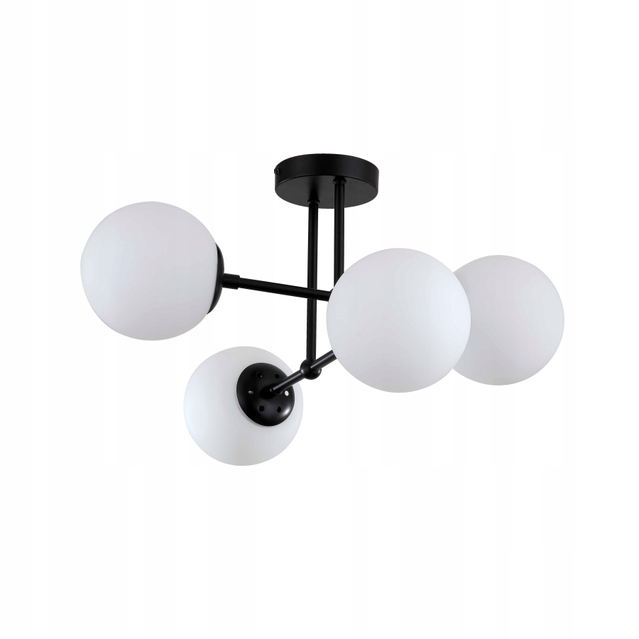 Lampa wisząca Light prestige Roma 4 -punkty światła E14 (LP-1345/4P BK ...