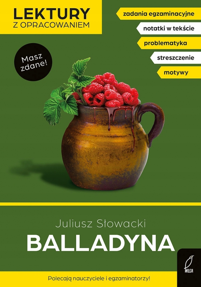 Balladyna. Lektury z opracowaniem (13973402107) | Książka Allegro