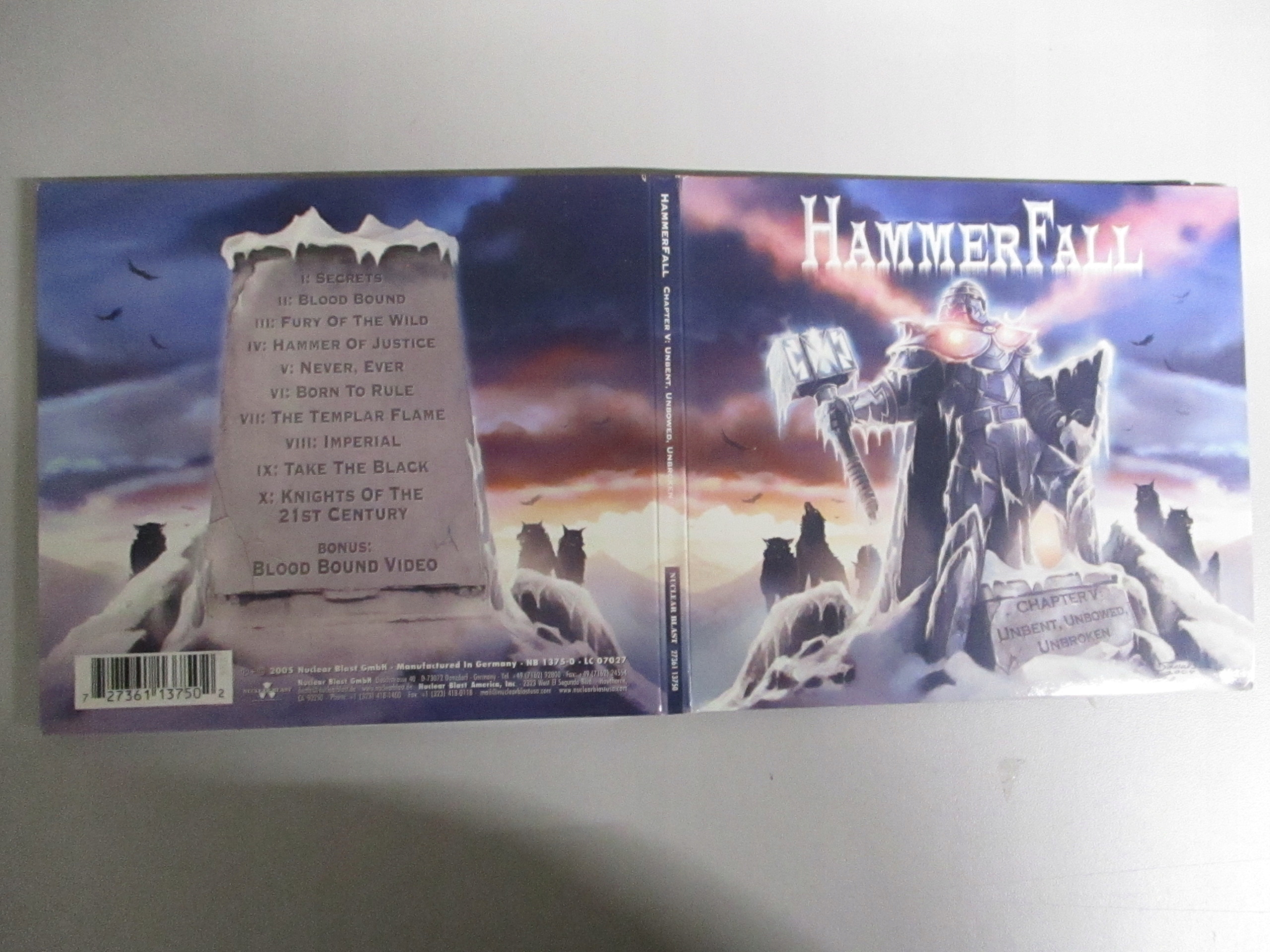 Chapter V - Hammerfall - Niska cena na Allegro