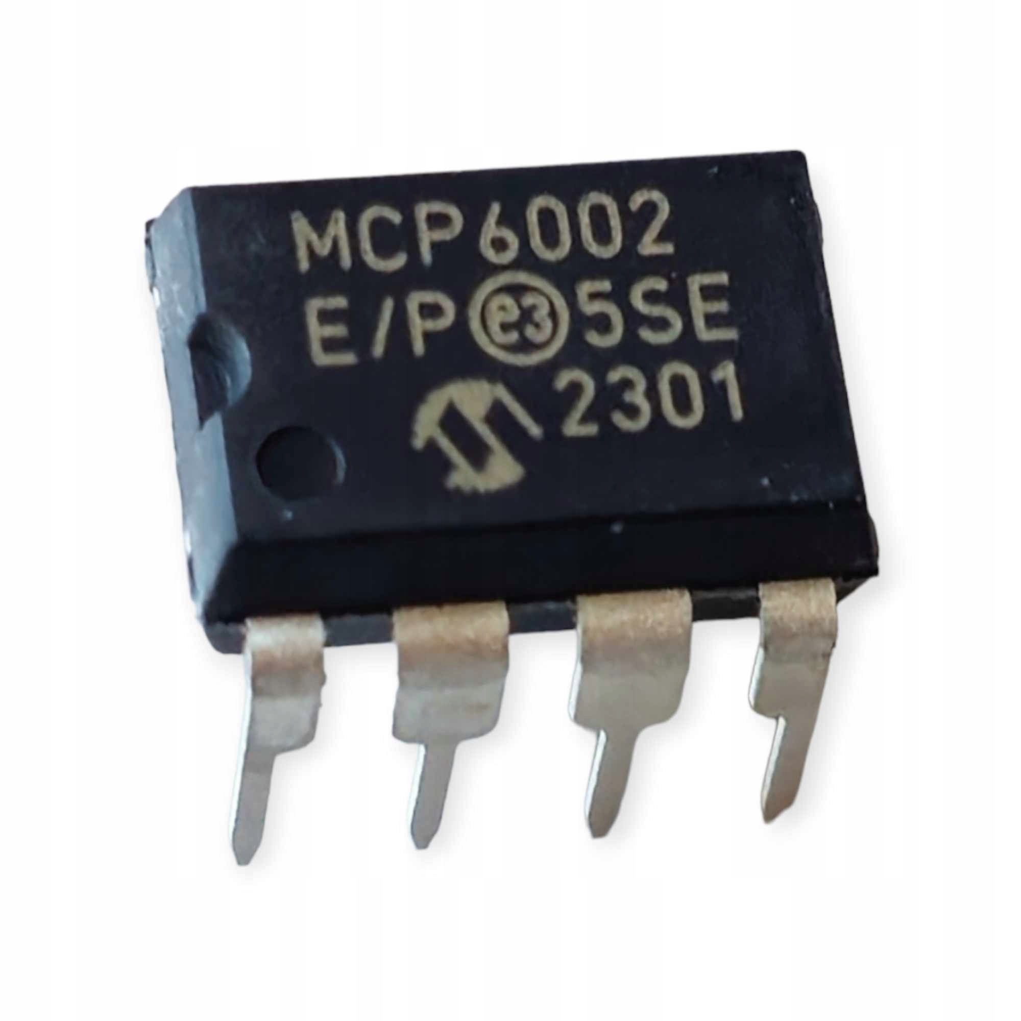 Wzmacniacz operacyjny Micro Chip Elektronic MCP6002-E/ DIP8 THT - porównaj ceny - Allegro.pl