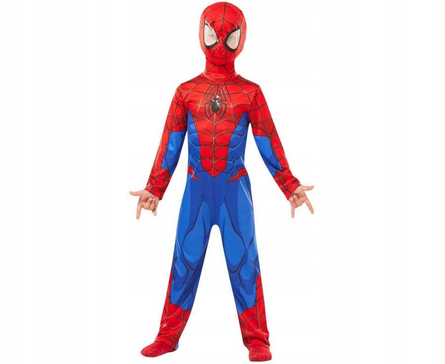 Sada pre deti Spider-man (kostým, kukla), veľ M za 33.89EUR - Allegro
