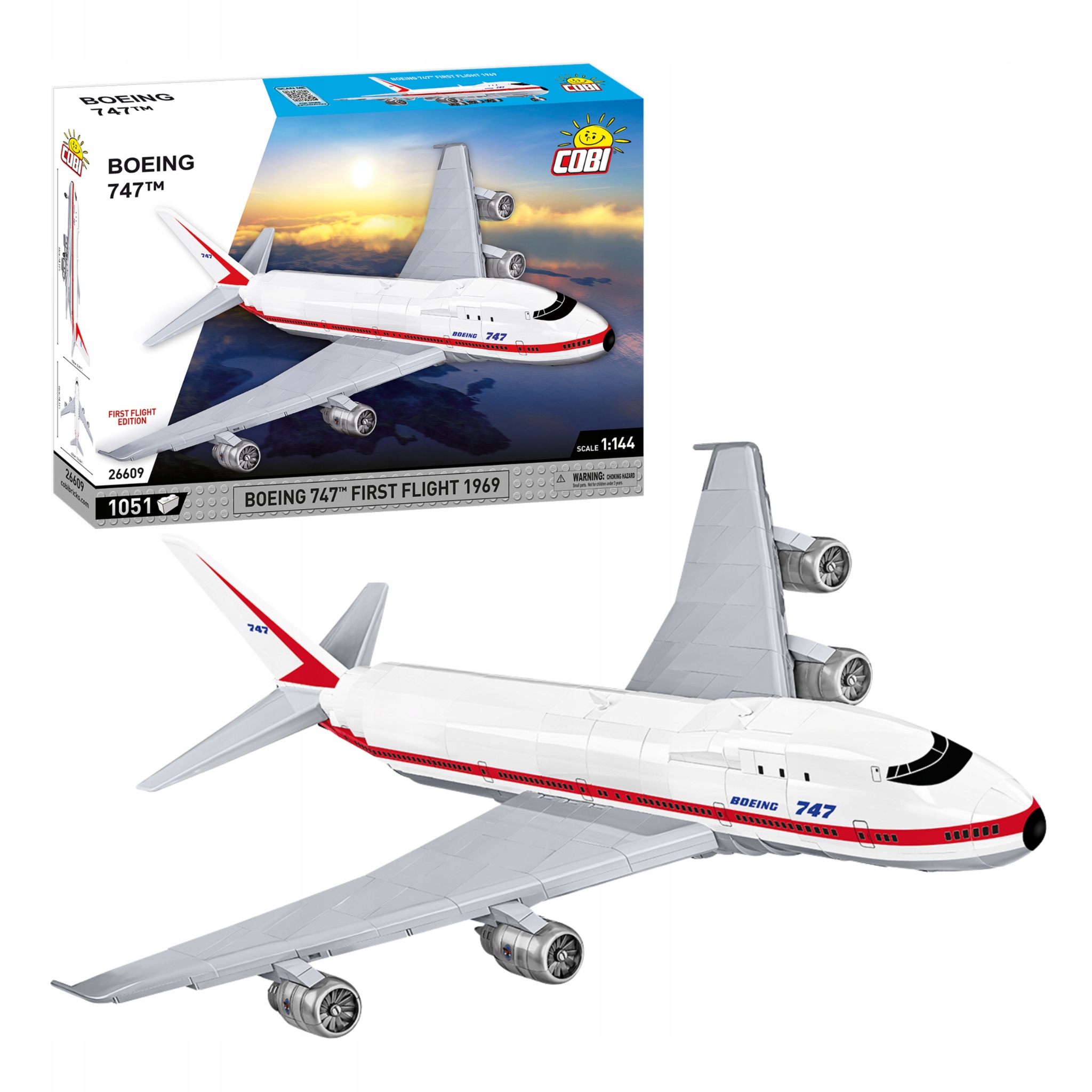 Cobi Boeing 747 - Niska cena na Allegro