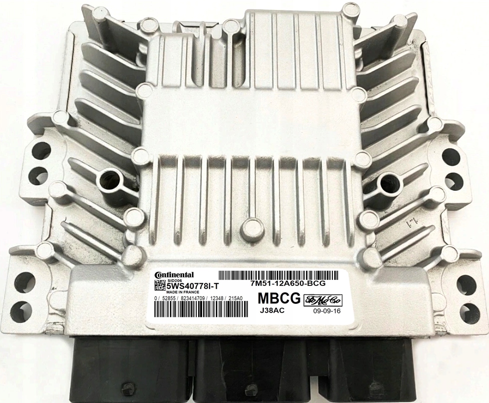 FORD MBCG SID206 7M51-12A650-BCG 5WS40778I-T ECU MOTORVEZÉRLŐ ...
