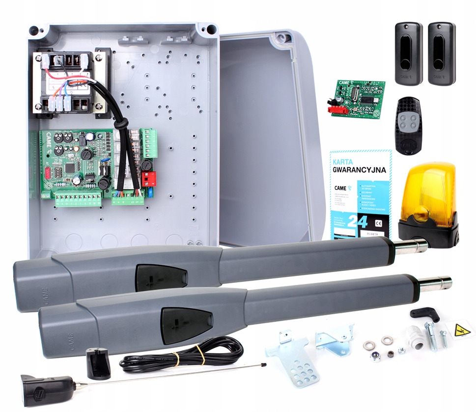 ZESTAW DO BRAM SKRZYDŁOWEJ CAME ATS STANDARD SPACE • Cena, Opinie • Napędy 13892510679 • Allegro