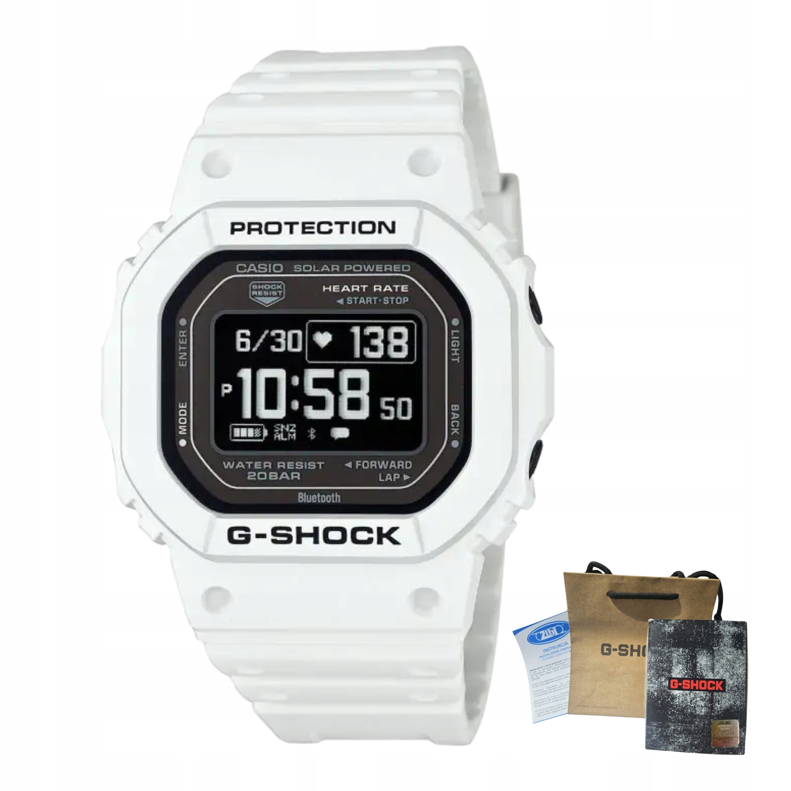 Zegarek męski CASIO G-SHOCK DW-H5600 -7ER (4549526370953) • Cena ...