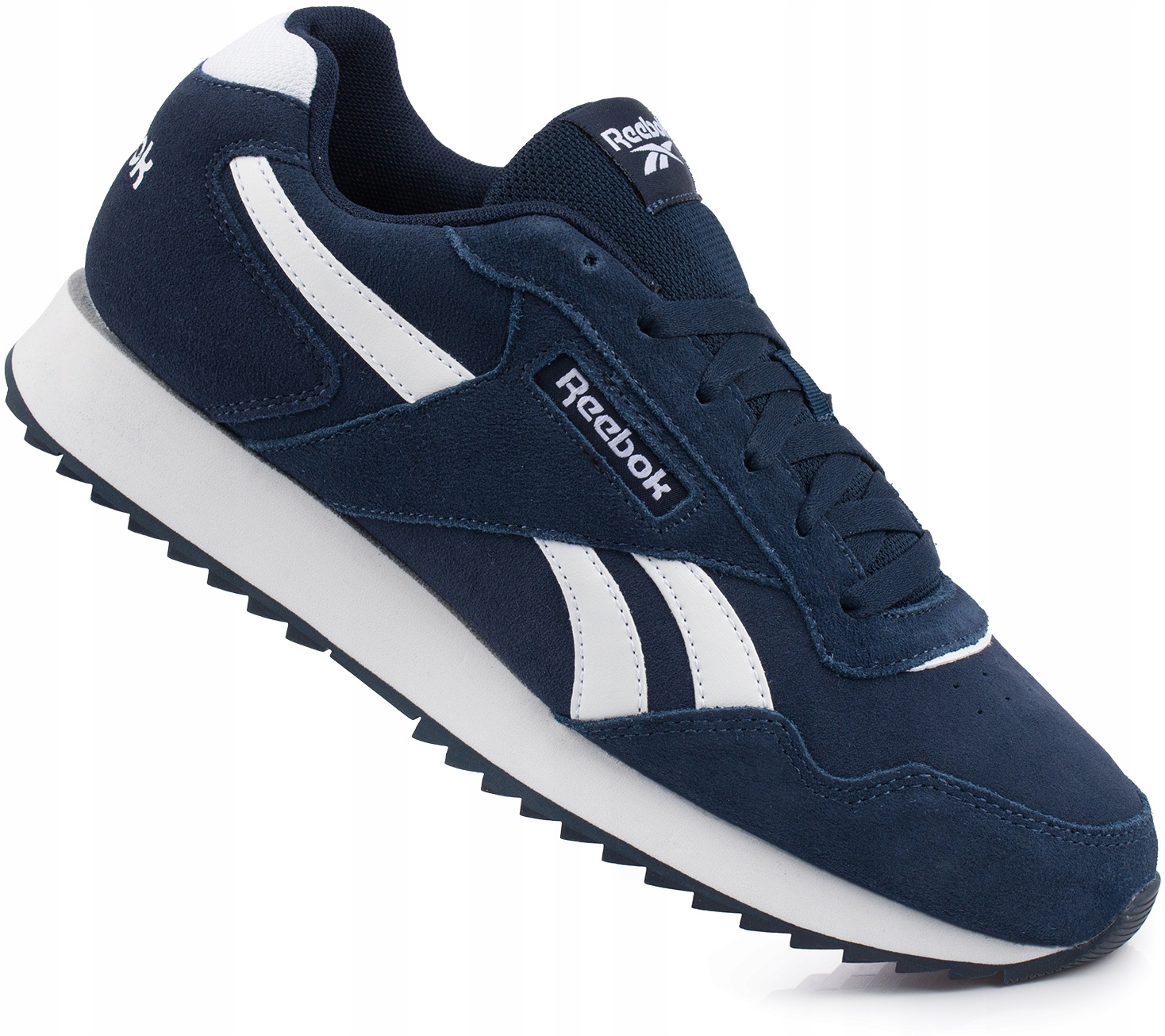 REEBOK GLIDE RIPPLE BUTY MĘSKIE SPORTOWE SKÓRZANE SNEAKERSY ORTHOLITE r ...
