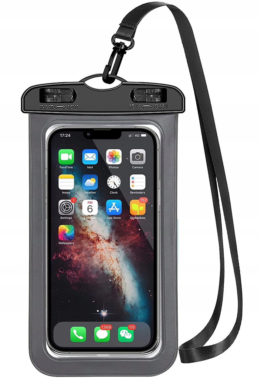 Etui wodoodporne na telefon uniwersalny bezbarwny pokrowiec na plażę ...