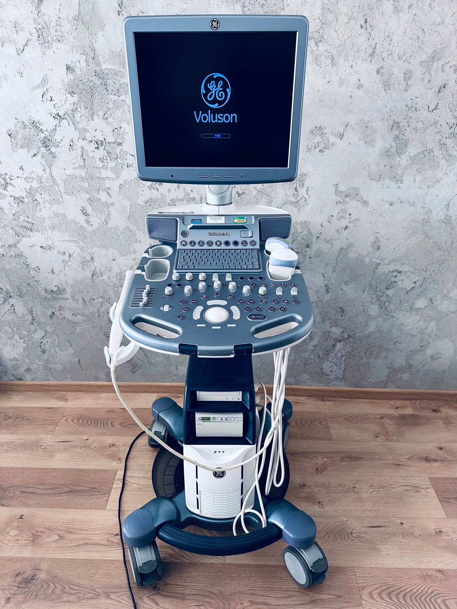 GE Voluson S8 Aparat USG Ultrasonograf 13397057353 - Allegro.pl